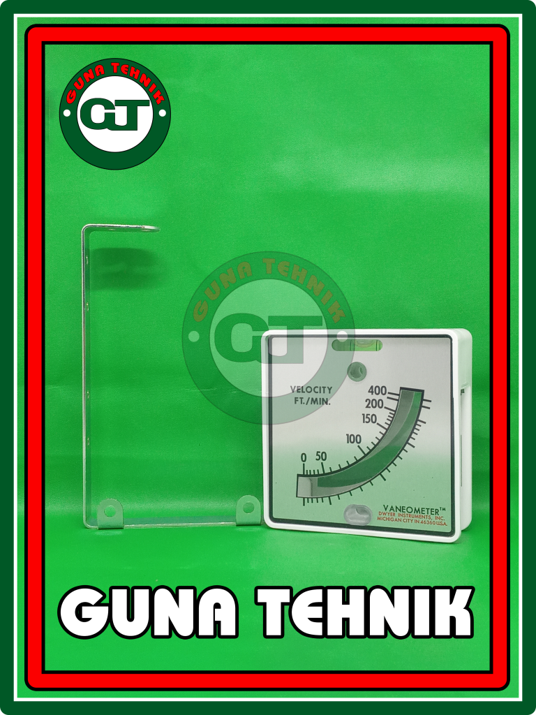 Dwyer 480 Vaneometer™ Swing Vane Anemometer - Guna Tehnik