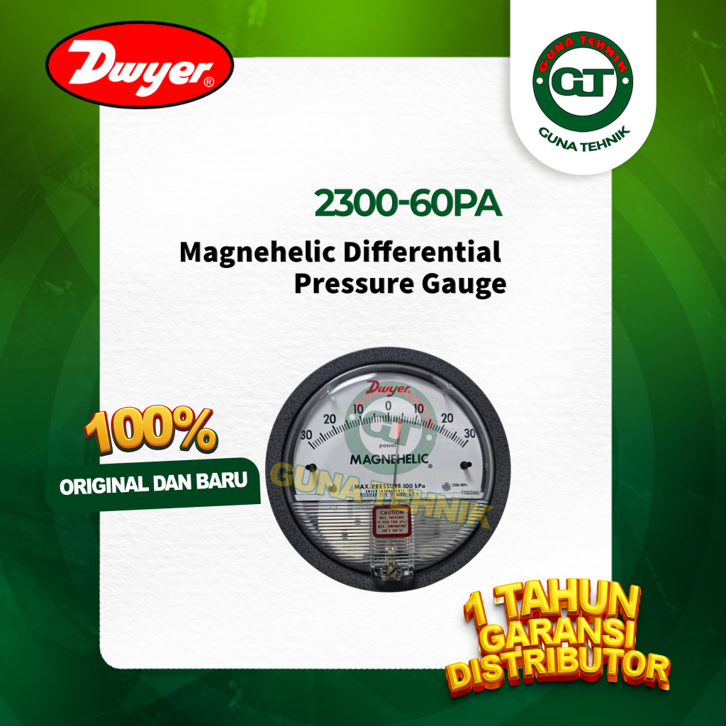 Dwyer Magnehelic 2300-60PA Differential Pressure Gages - Guna Tehnik