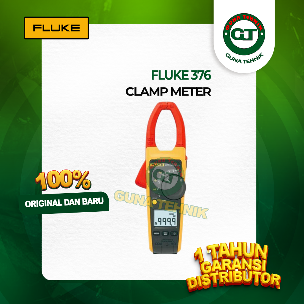 Fluke 376 True RMS AC/DC Clamp Meter - Guna Tehnik