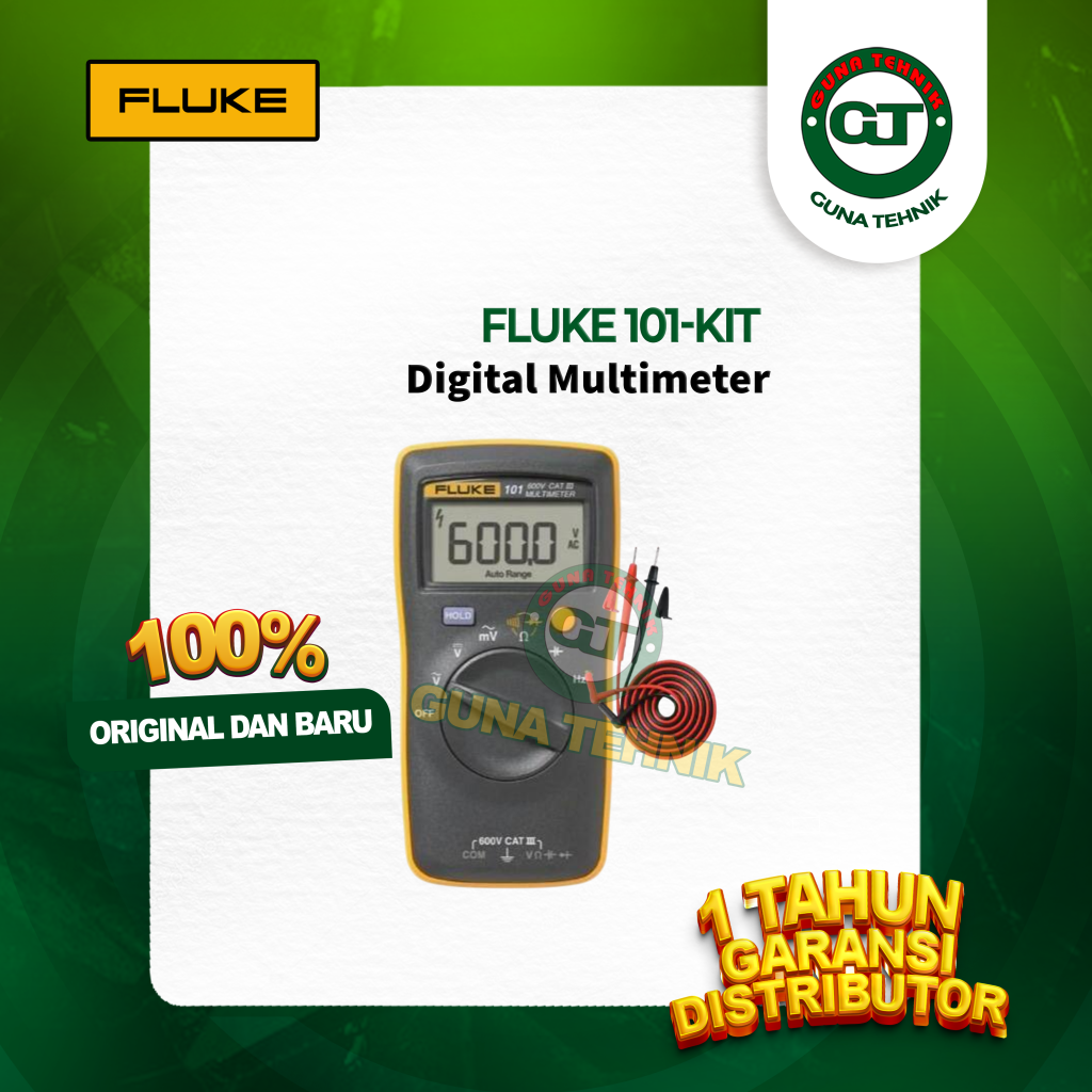 FLUKE 101 KIT Digital Multimeter - Guna Tehnik